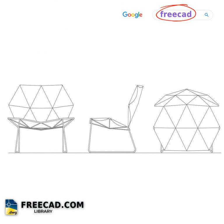 Chair CAD Block Download a good library for AutoCAD for free Office chair