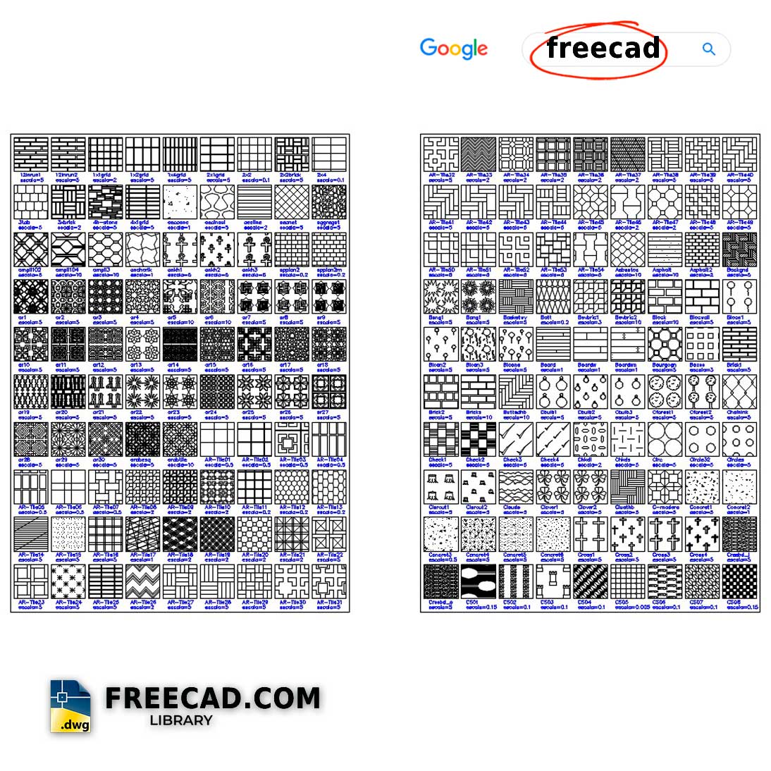 Autocad Hatch Pattern Files