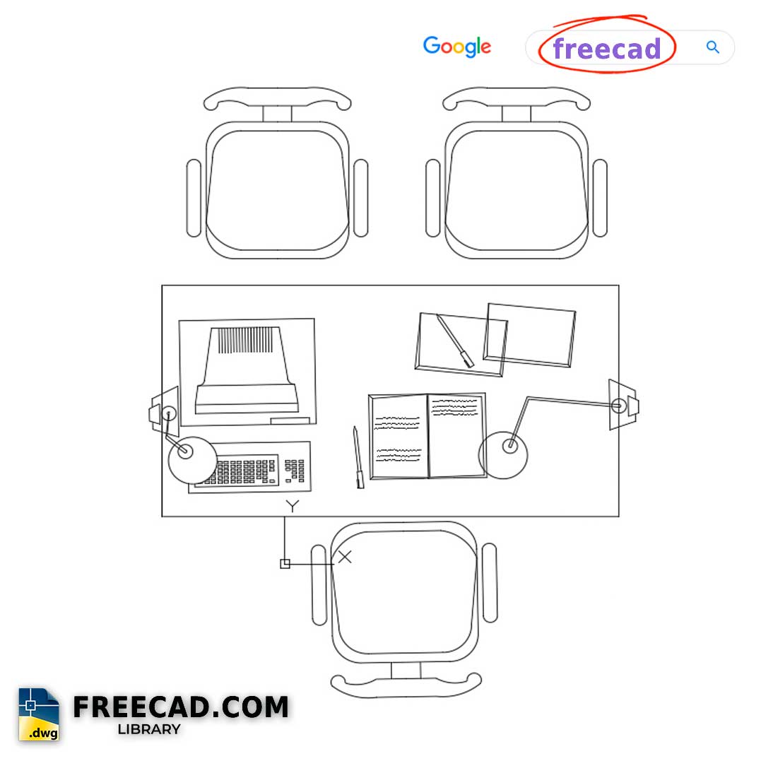 Free 2d Cad Blocks Office Furniture Infoupdate